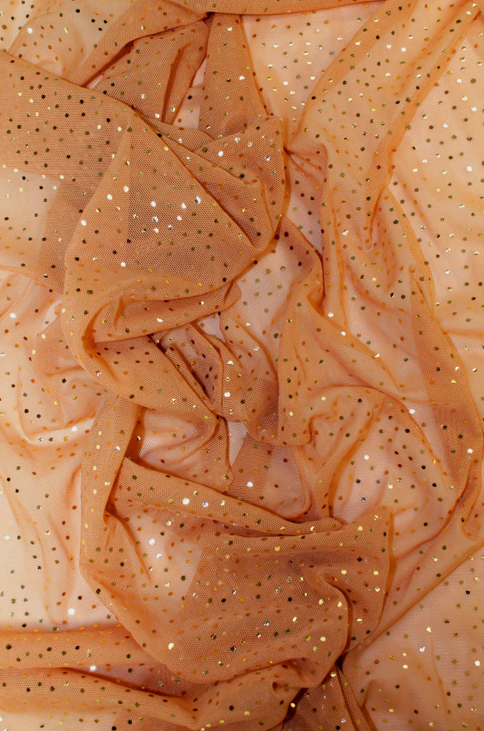 Unitard - Toffee Gold Sparkle